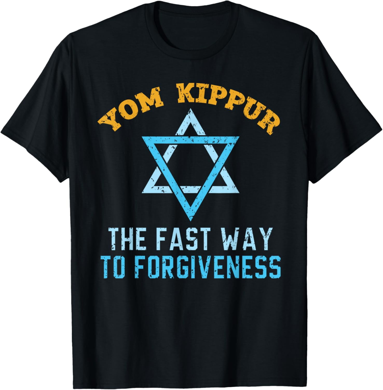 Yom Kippur The Fastest Way To Forgiveness Jewish T-Shirt - Walmart.com