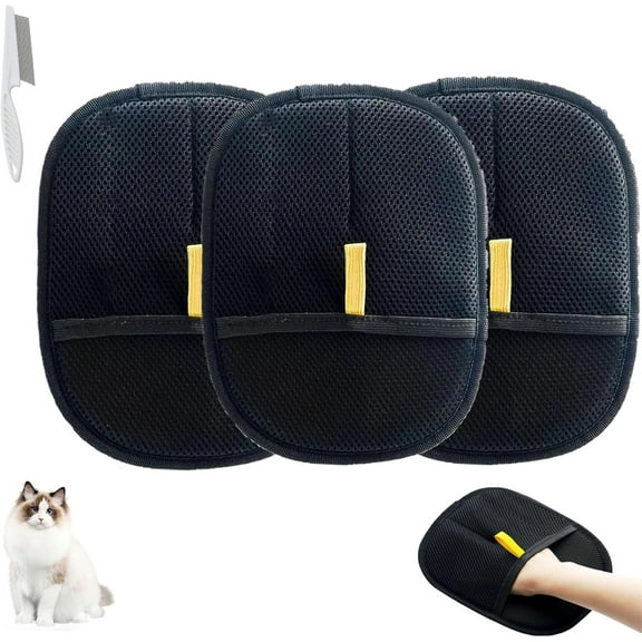 2026 Thickened Electrostatic Pet Hair Removal Gloves for Dogs & Cats ...