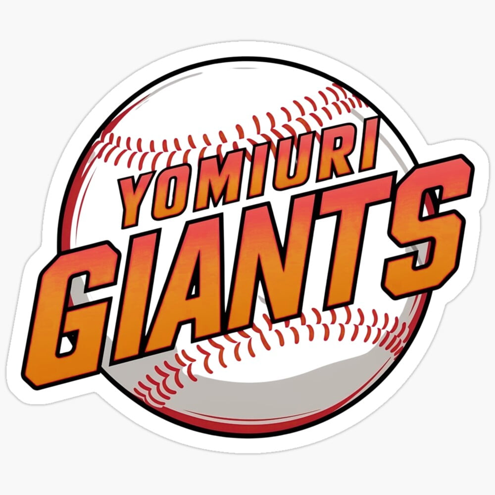 Yomiuri Giants Base Ball Design Sticker Baseball Sticker, Football ...