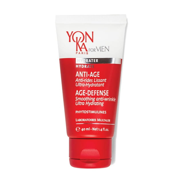Yon-Ka Mens Age Defense Moisturizer (40ml) Anti-Aging Daily Face Lotion ...