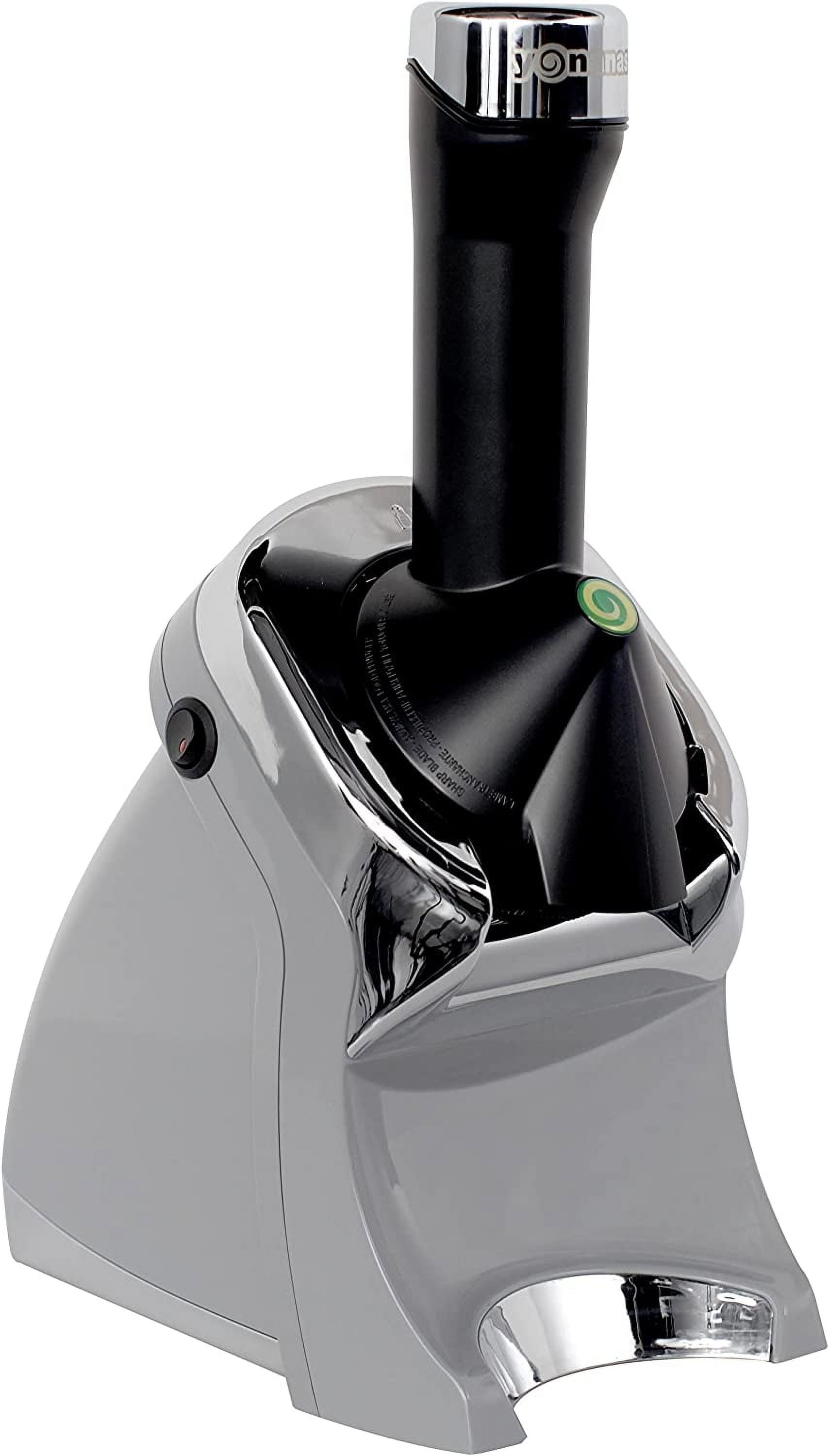 Yonanas Deluxe Frozen Dessert Maker, 200 watts, Light Gray - Walmart.com