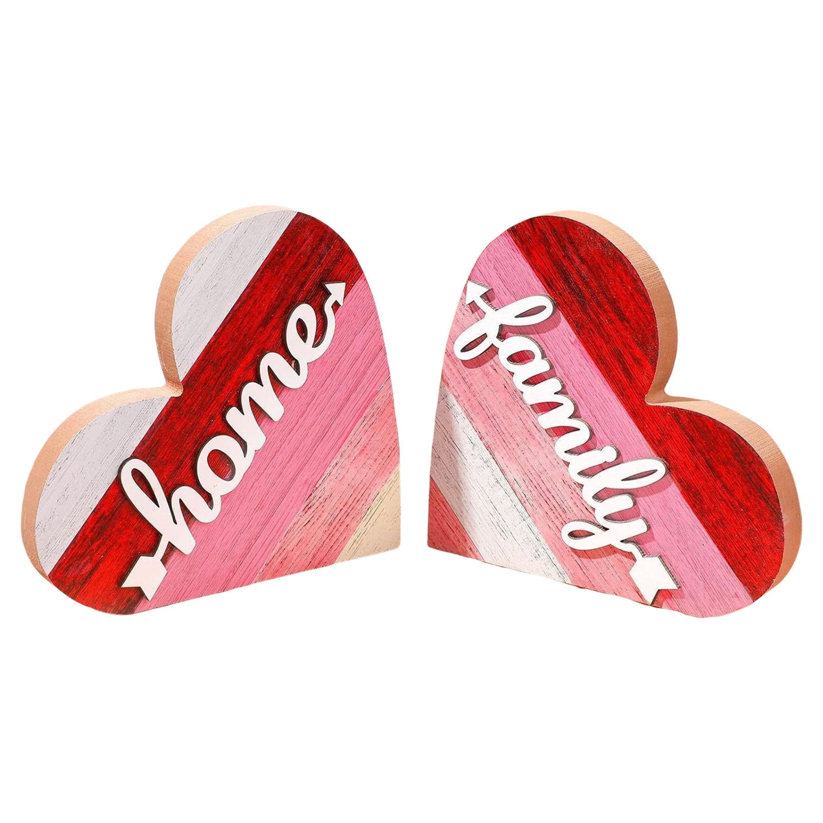 Yoncen 2 Pcs Rustic Table Decorations For Living Room Home Decor ...