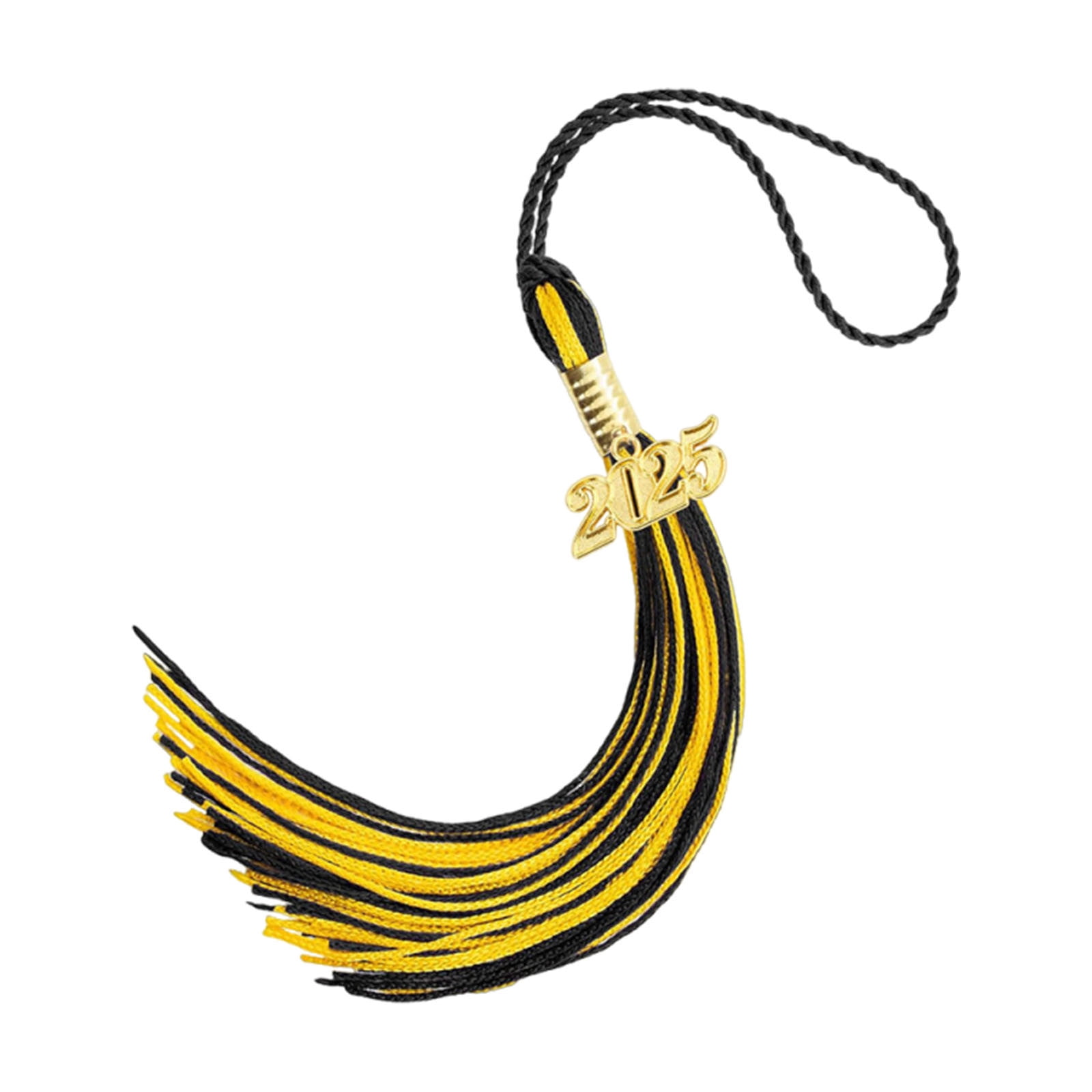 Yoncen 2025 Tassel Graduation Black And Gold Graduation Tassel For ...