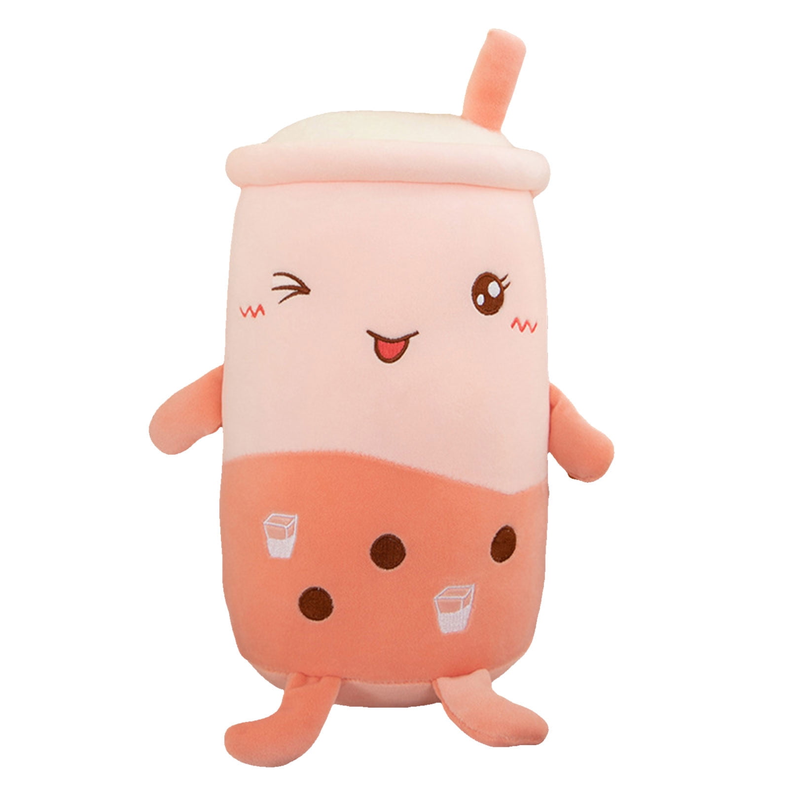 Yoncen 9.8 inch Boba Plush Stuffed Bubble Tea Plushie Cartoon Milk Tea ...