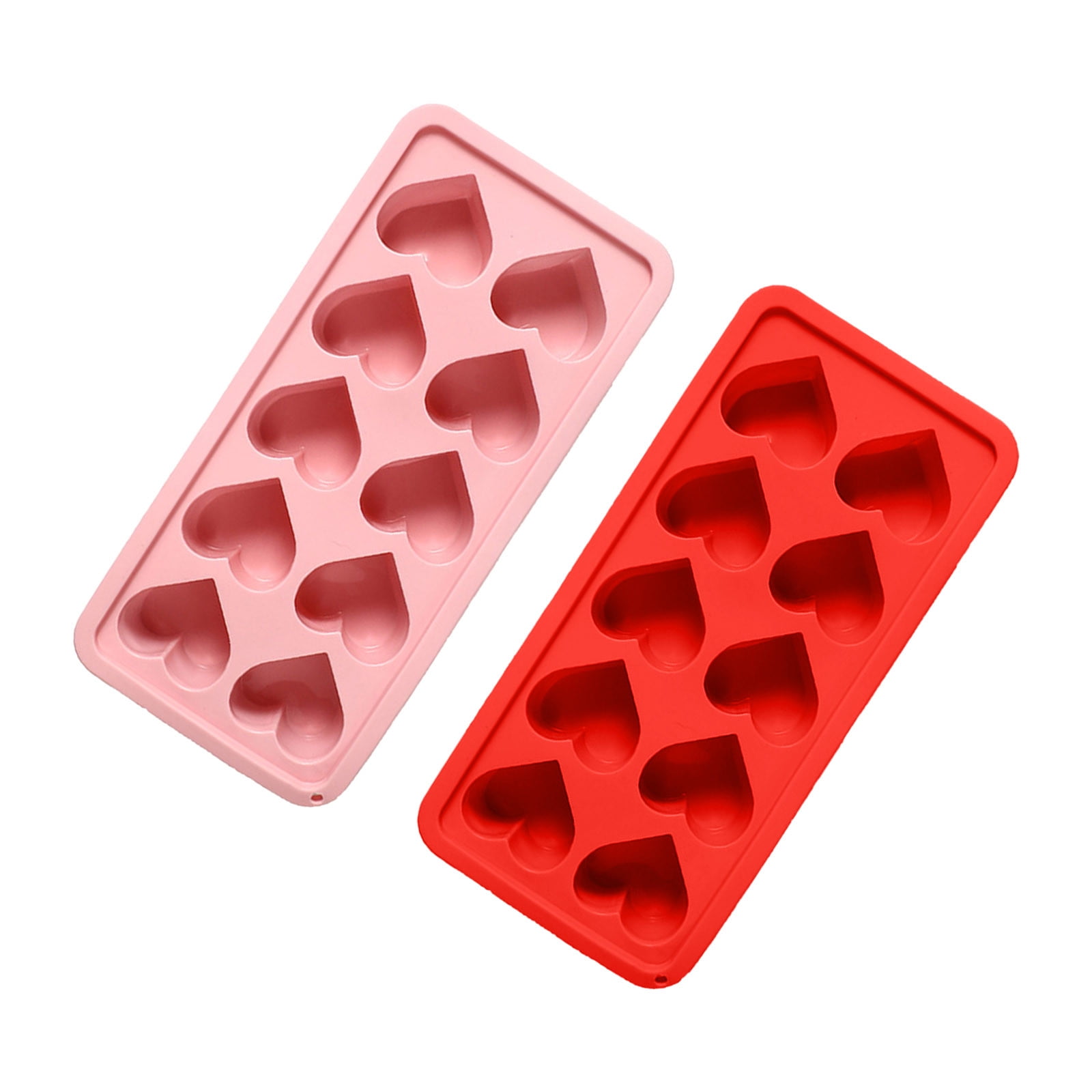 Yoncen Heart Shaped Ice Grid Film With 10 Love Chocolate Ice Grid Film ...