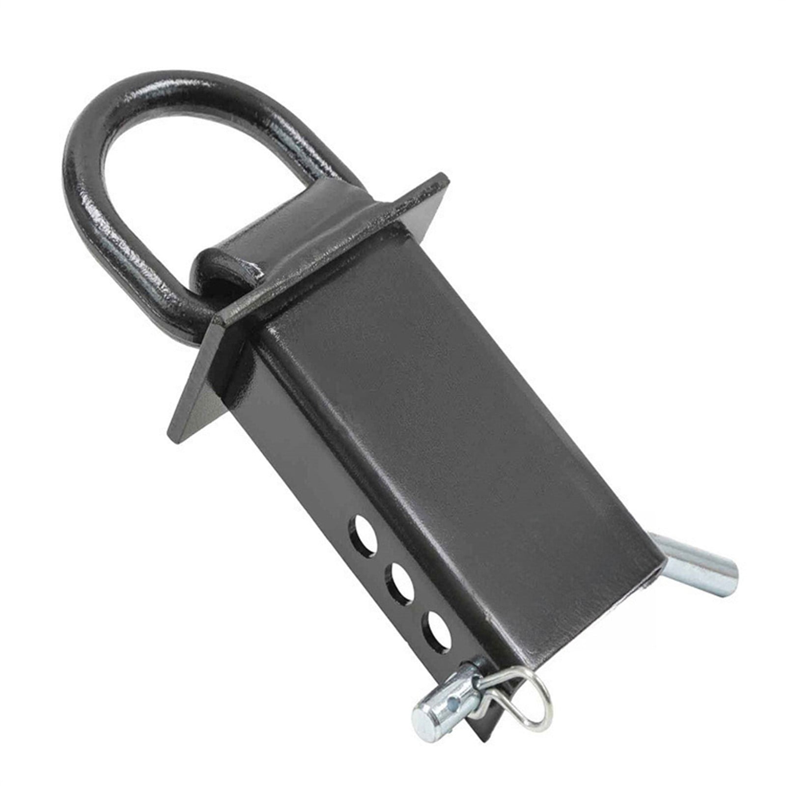 Yoncen Heavy Duty Adjustable Trailer Stake Pocket D Ring Black Powder ...