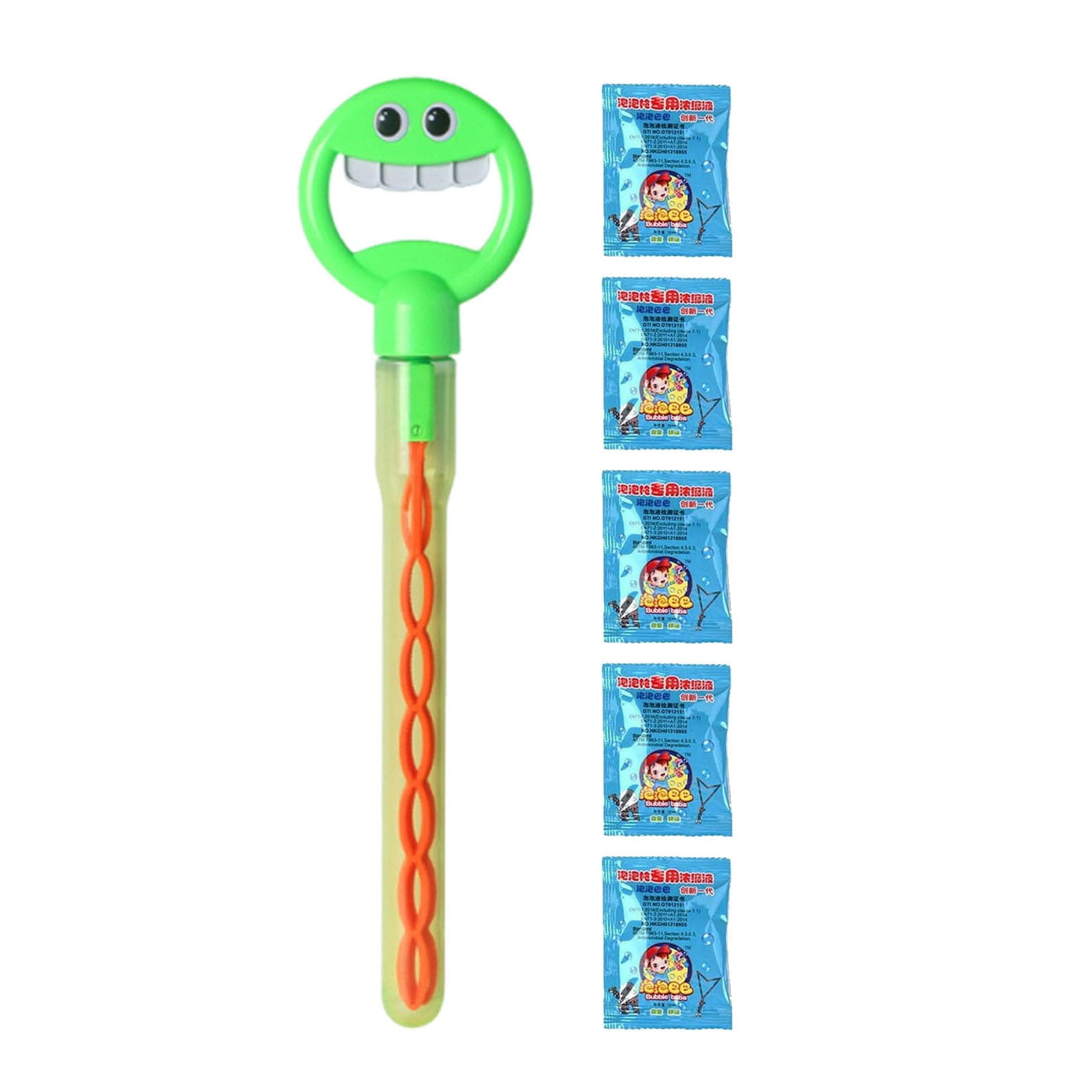 Yoncen Magical 5 Bubble Stick 32 Hole Face Bubble Wand With Five Bubble ...