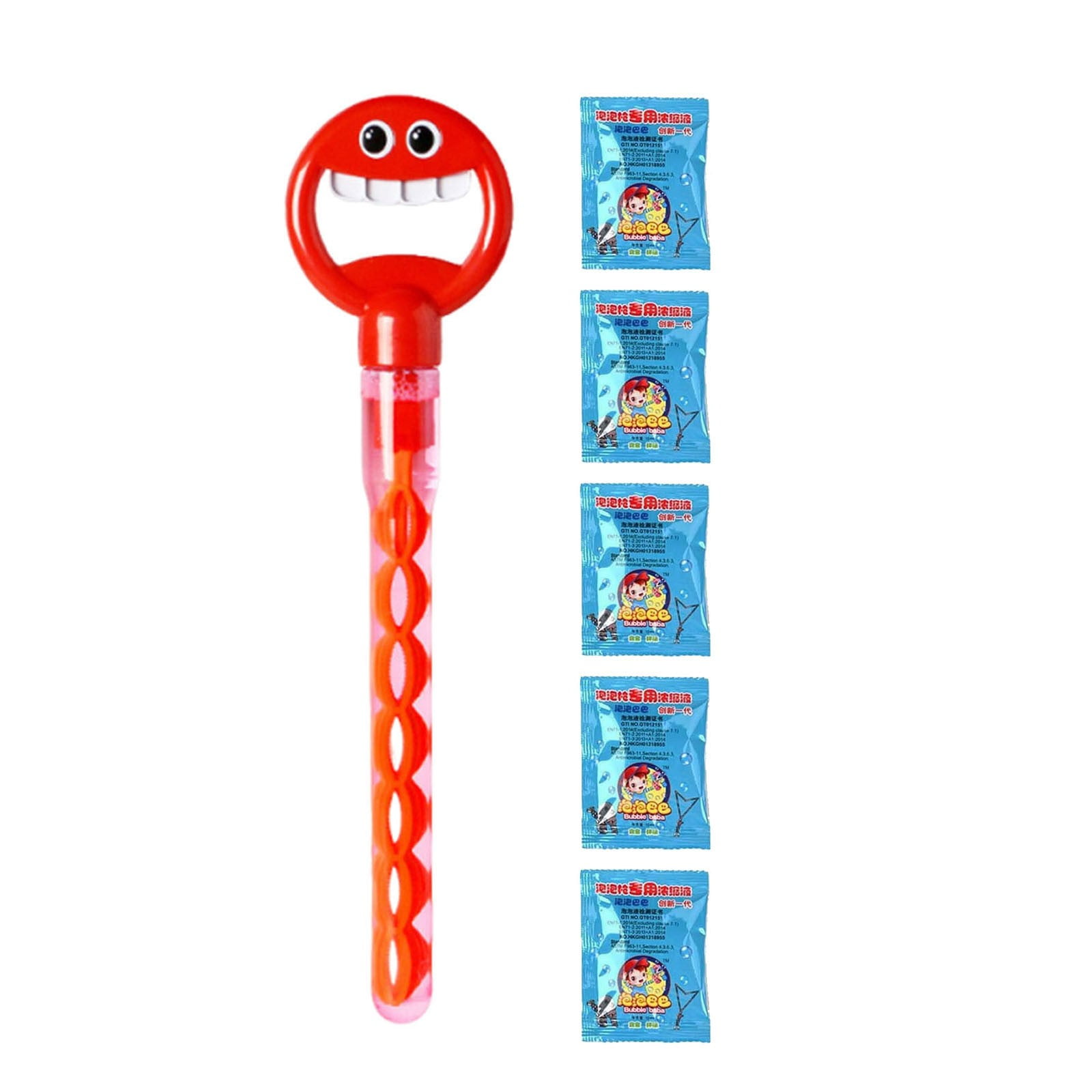 Yoncen Magical 5 Bubble Stick 32 Hole Face Bubble Wand With Five Bubble ...