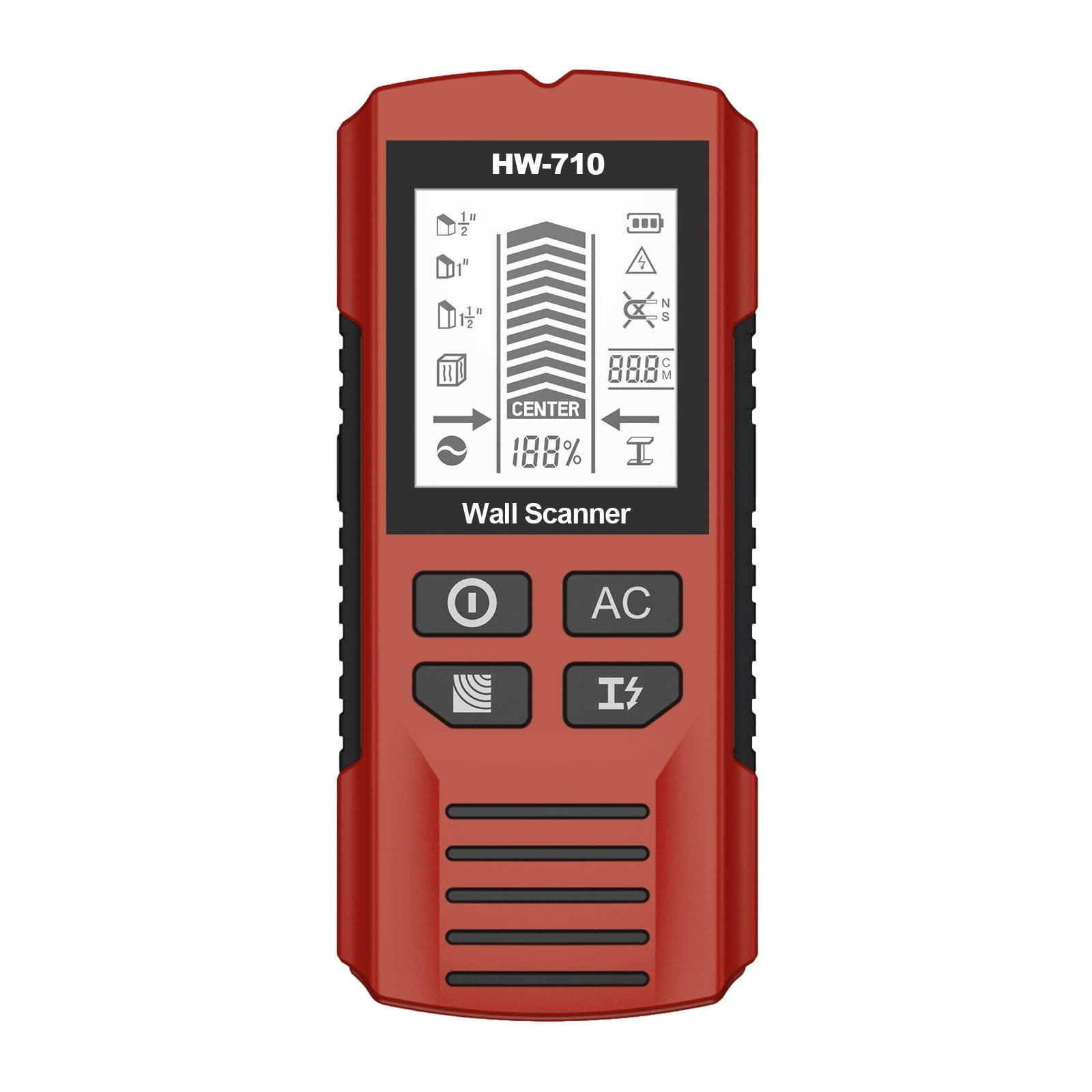 Yoncen Multifunctional Handheld Metal & Wall Detector Portable Wire ...