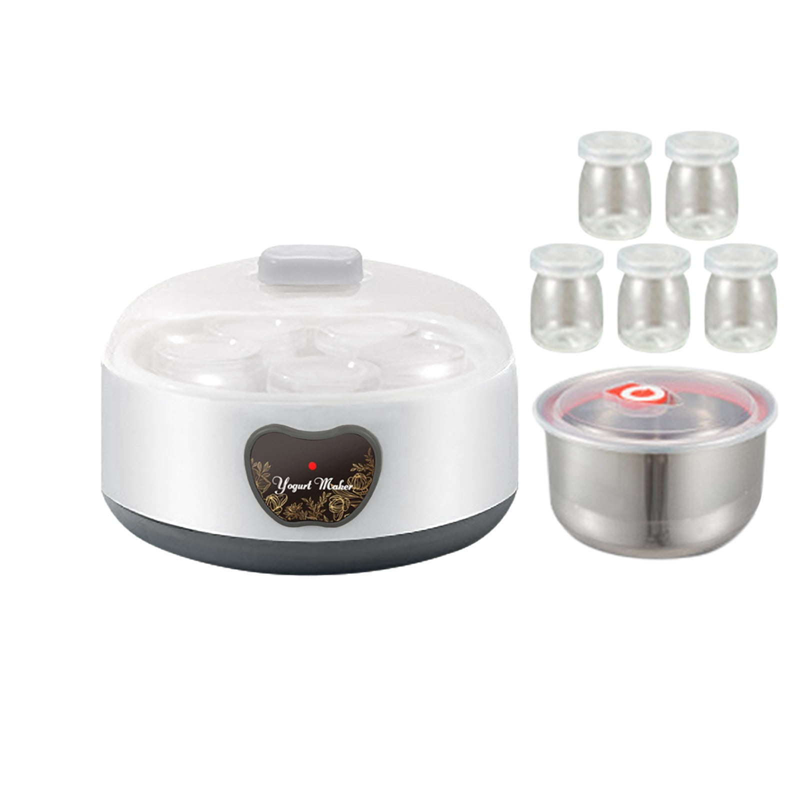 Yoncen Probiotic Yogurt Maker 36 Hour With Adjustable Temperature ...