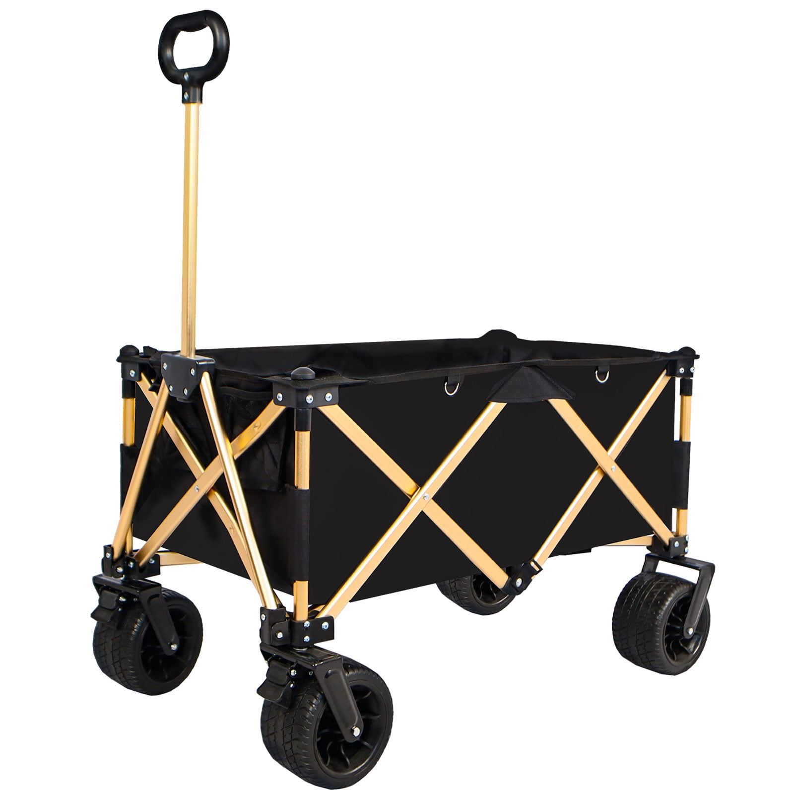 Yone jx je Collapsible Wagon Cart Heavy Duty Folding Garden Portable ...