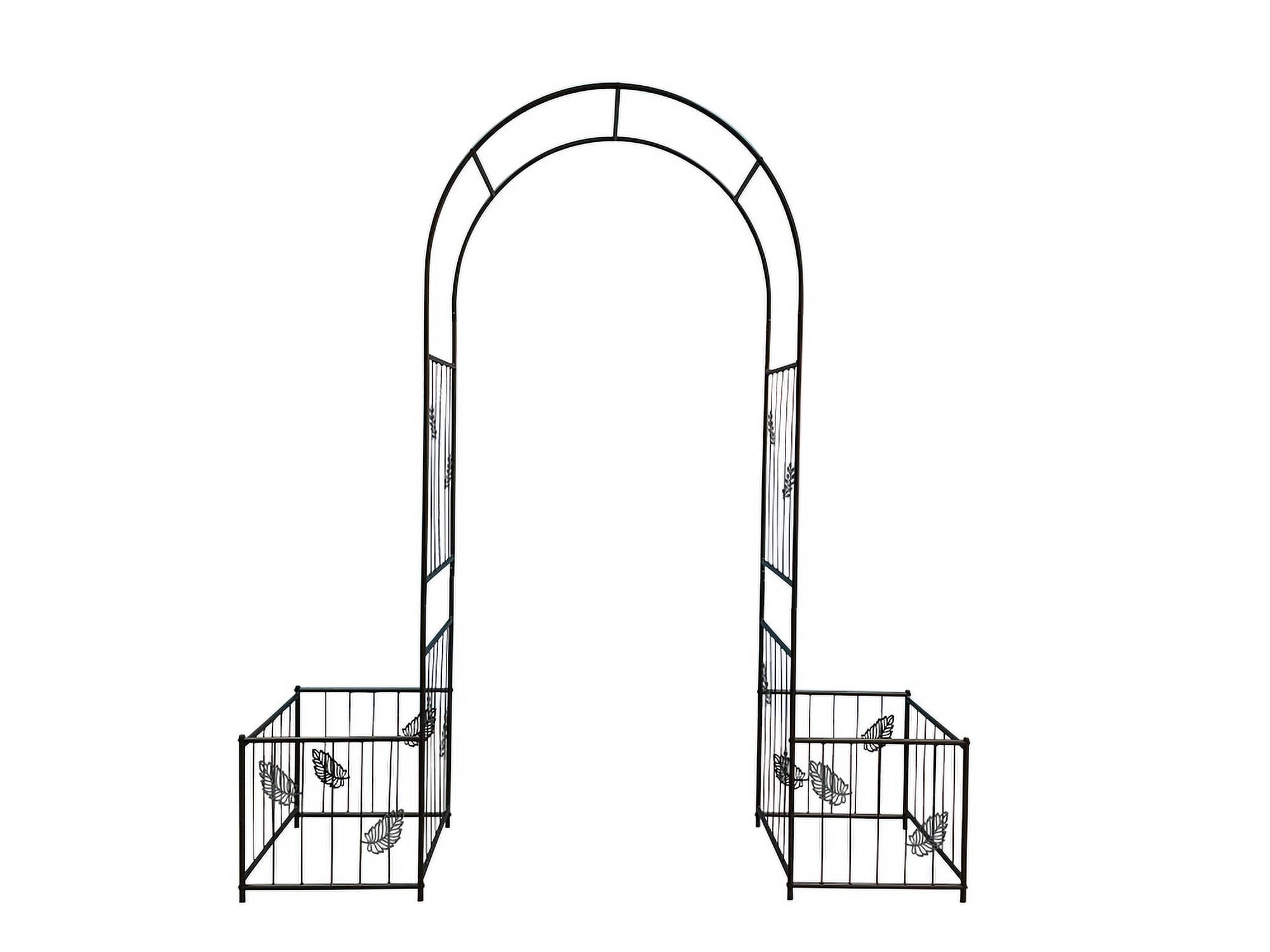 Yone jx je Metal Garden Arch Garden Arbor Trellis Climbing Plants ...