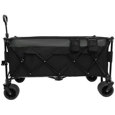 GDLF Beach Utility Folding Fishing Cart with Big Sand Surf, Heavy Duty ...
