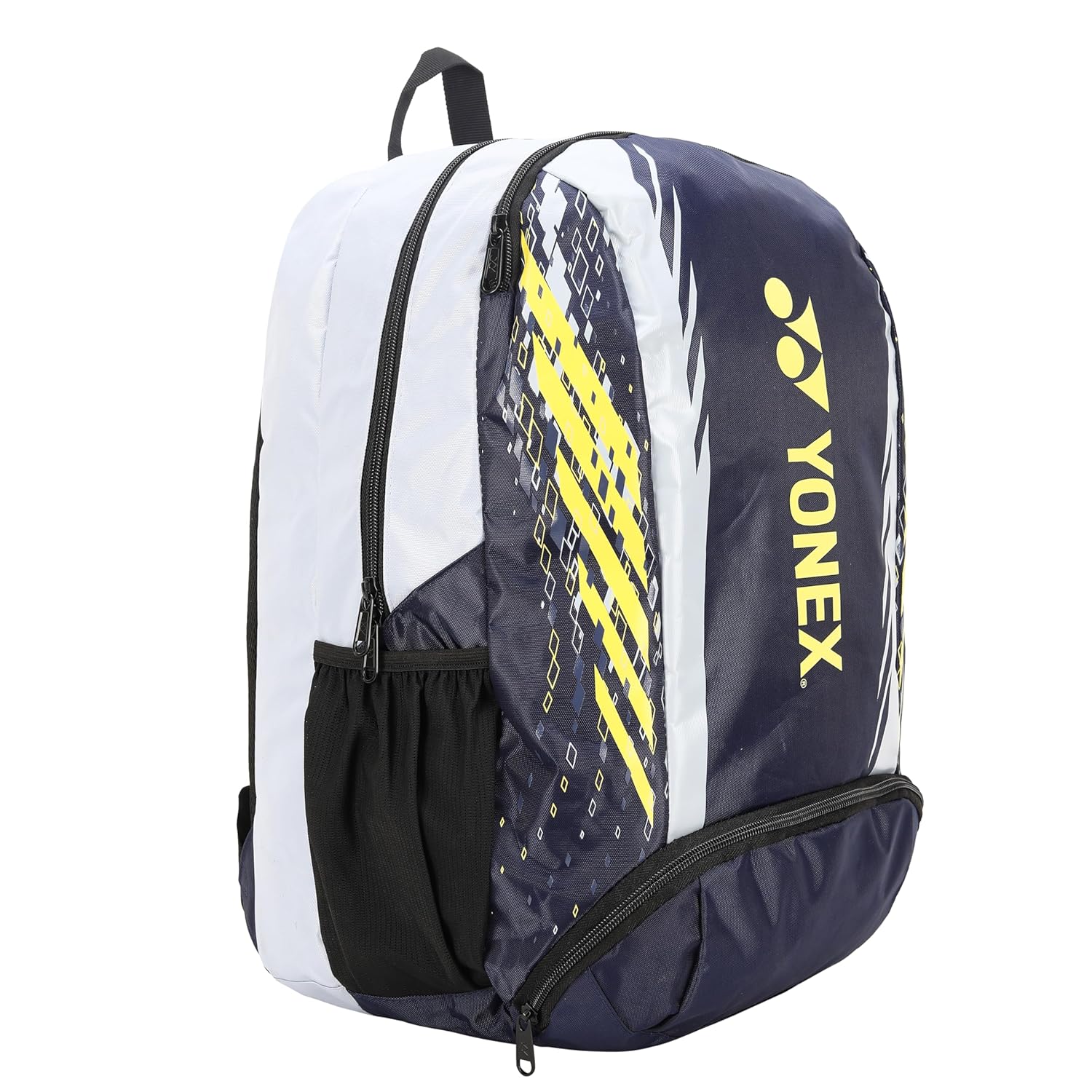 Yonex Badminton Backpack 2312 T02, Size - Large, Colour - Navy Golden ...