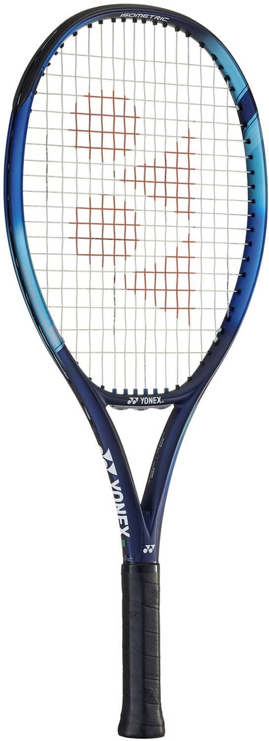 Yonex E - ZONE 25, Tennis Racquet, Strung, Isometric G0, Colour - Sky ...