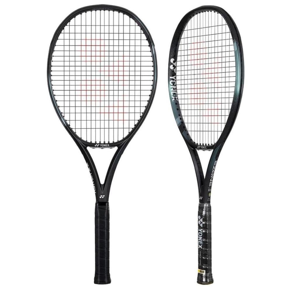 Yonex EZONE ACE (7th Gen) Prestrung Aqua Night Black Tennis Racquet ( 4 ...