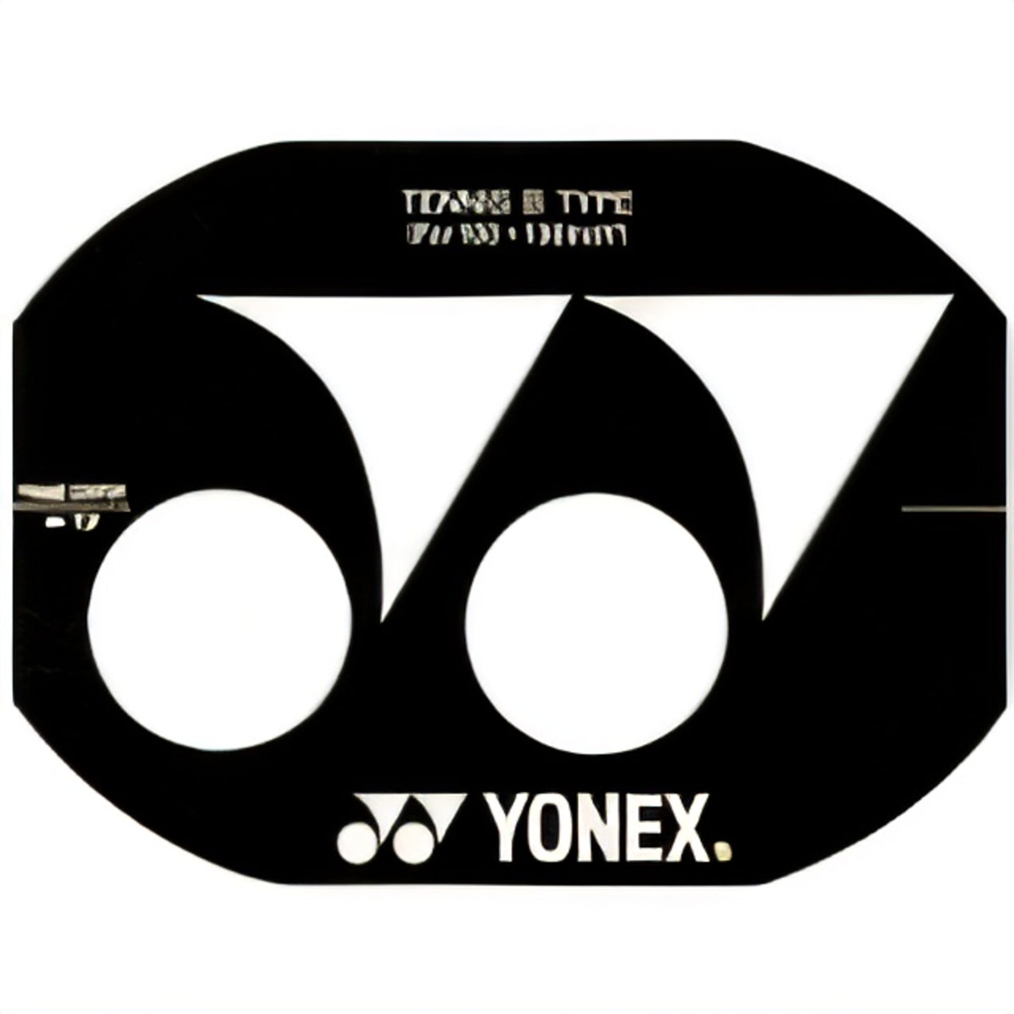 Yonex Large Logo Tennis Racquet Stencil - Walmart.com