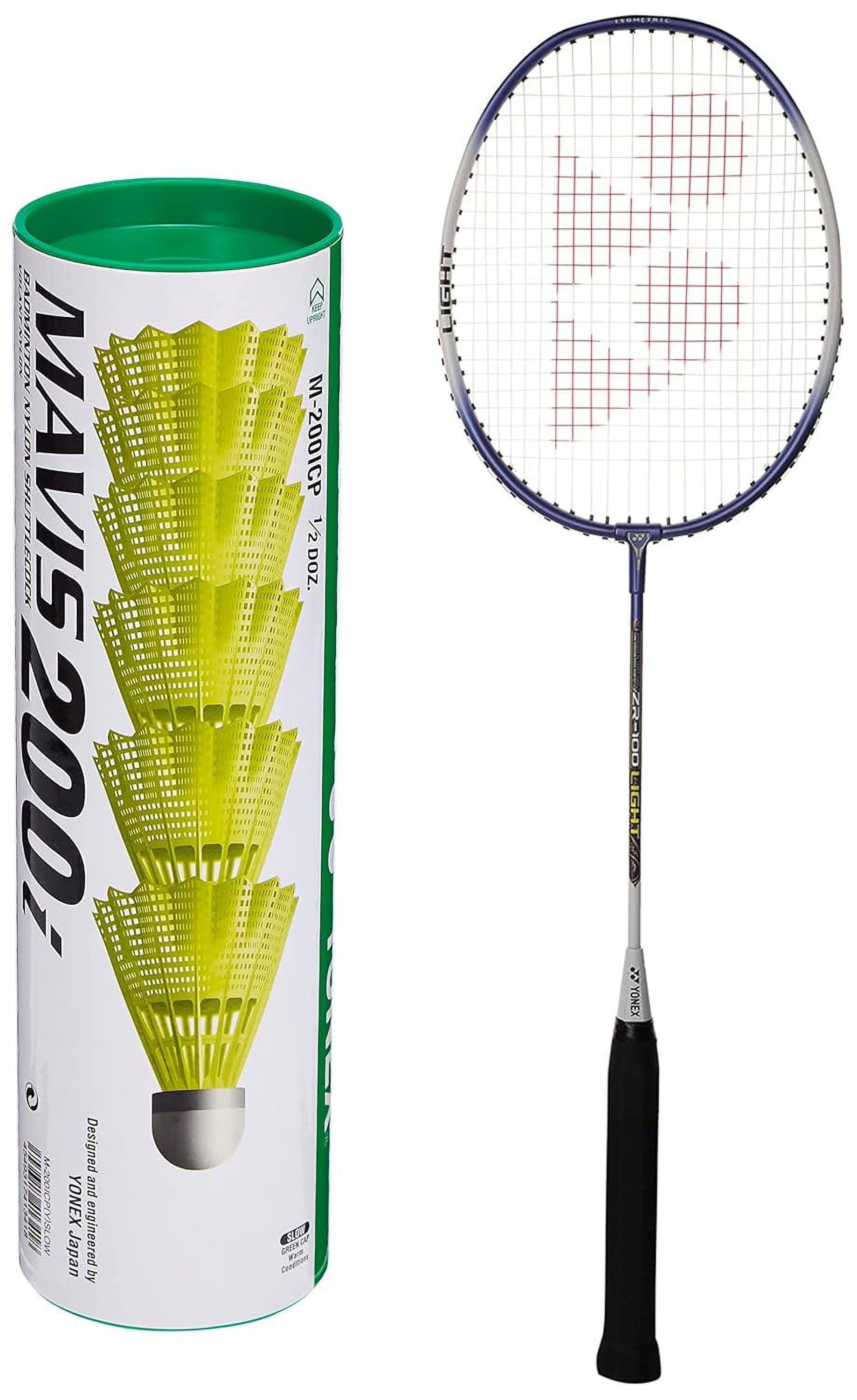 Yonex Mavis 200 I Nylon Shuttle Cock , Yellow | ZR 100 Light Aluminium ...