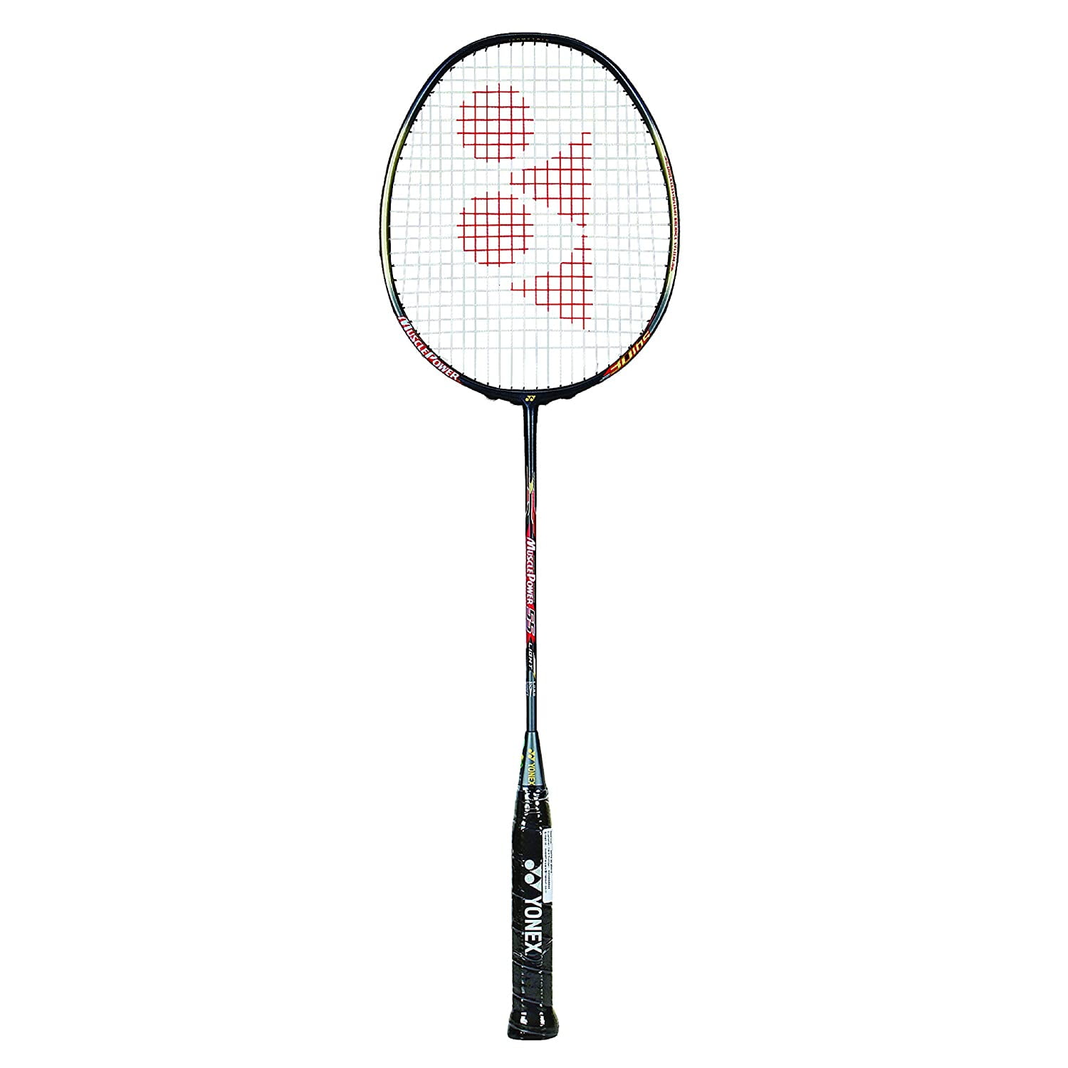 Yonex New Muscle Power Series MP 55 Badminton Racquet (Graphite, G4, 30 ...