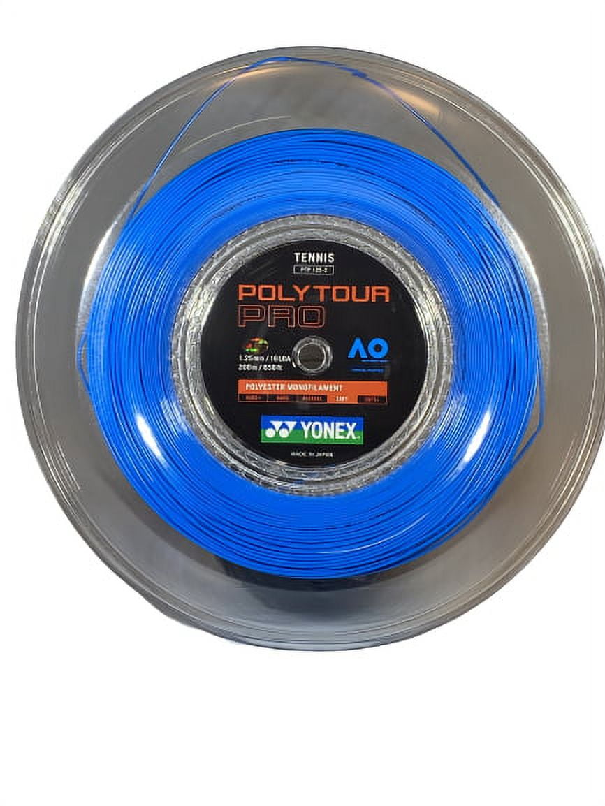 Yonex Poly Tour Pro Blue Tennis String Reel ( 16L ) - Walmart.com