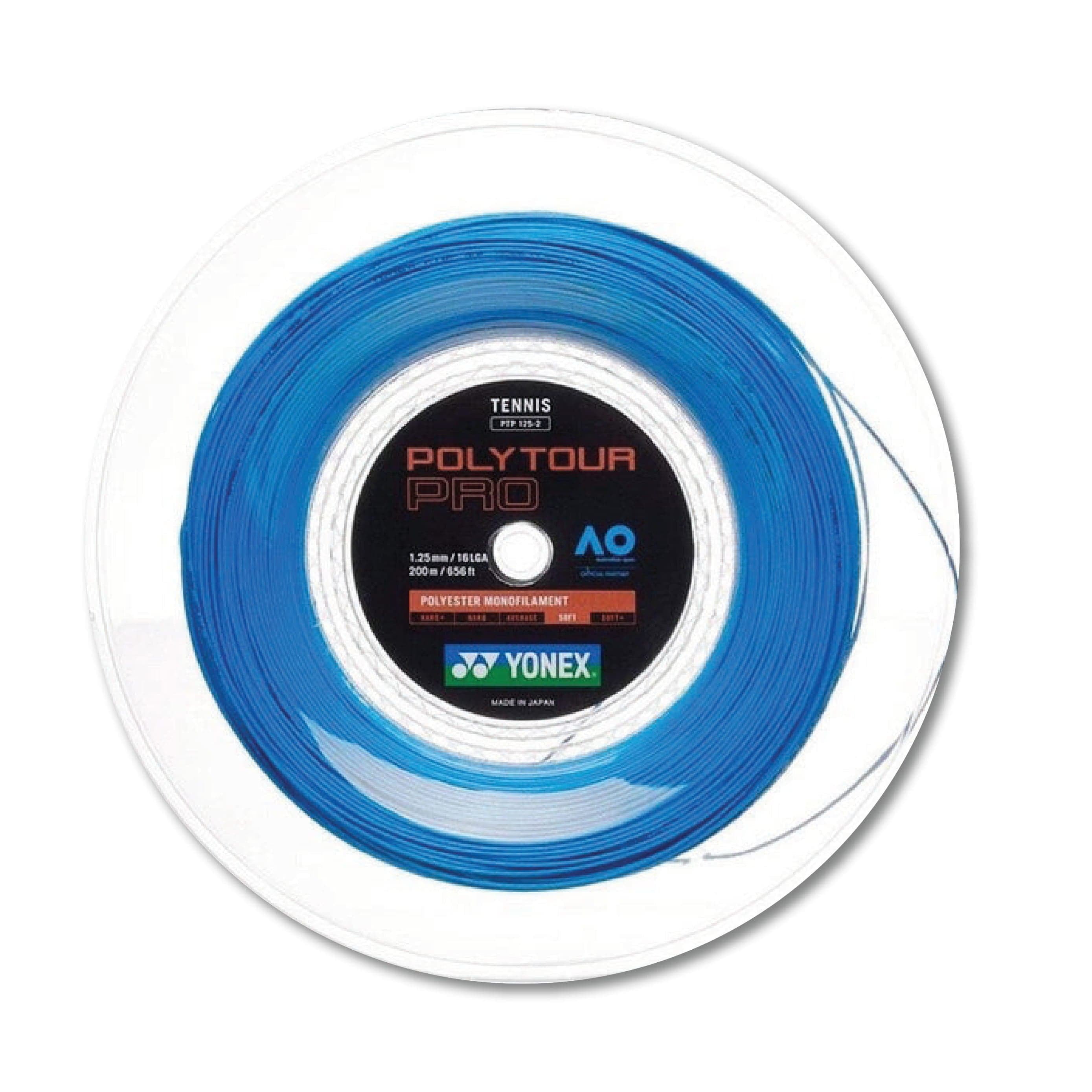 Yonex Polytour Pro Tennis String - Reel - Walmart.com