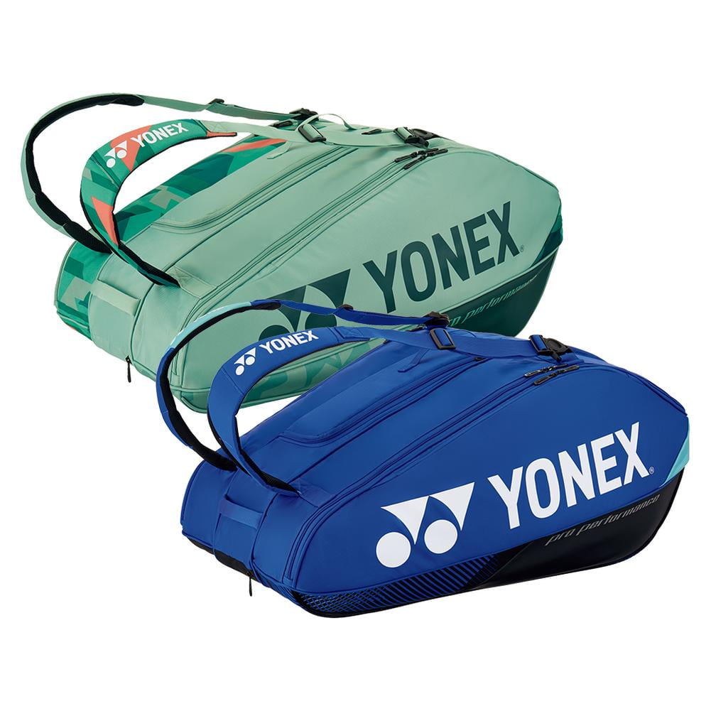 Yonex Pro Tennis Racquet Bag 12pk Wide ( Cobalt Blue ) - Walmart.com