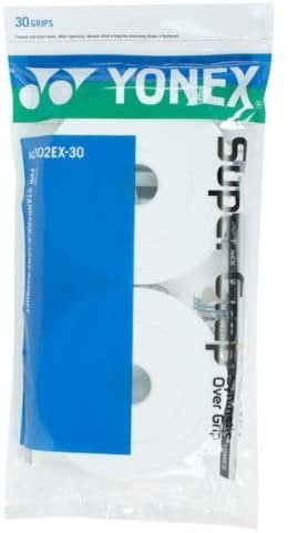 Yonex Super GRAP Racquet Overgrip 30 Pack White - Walmart.com