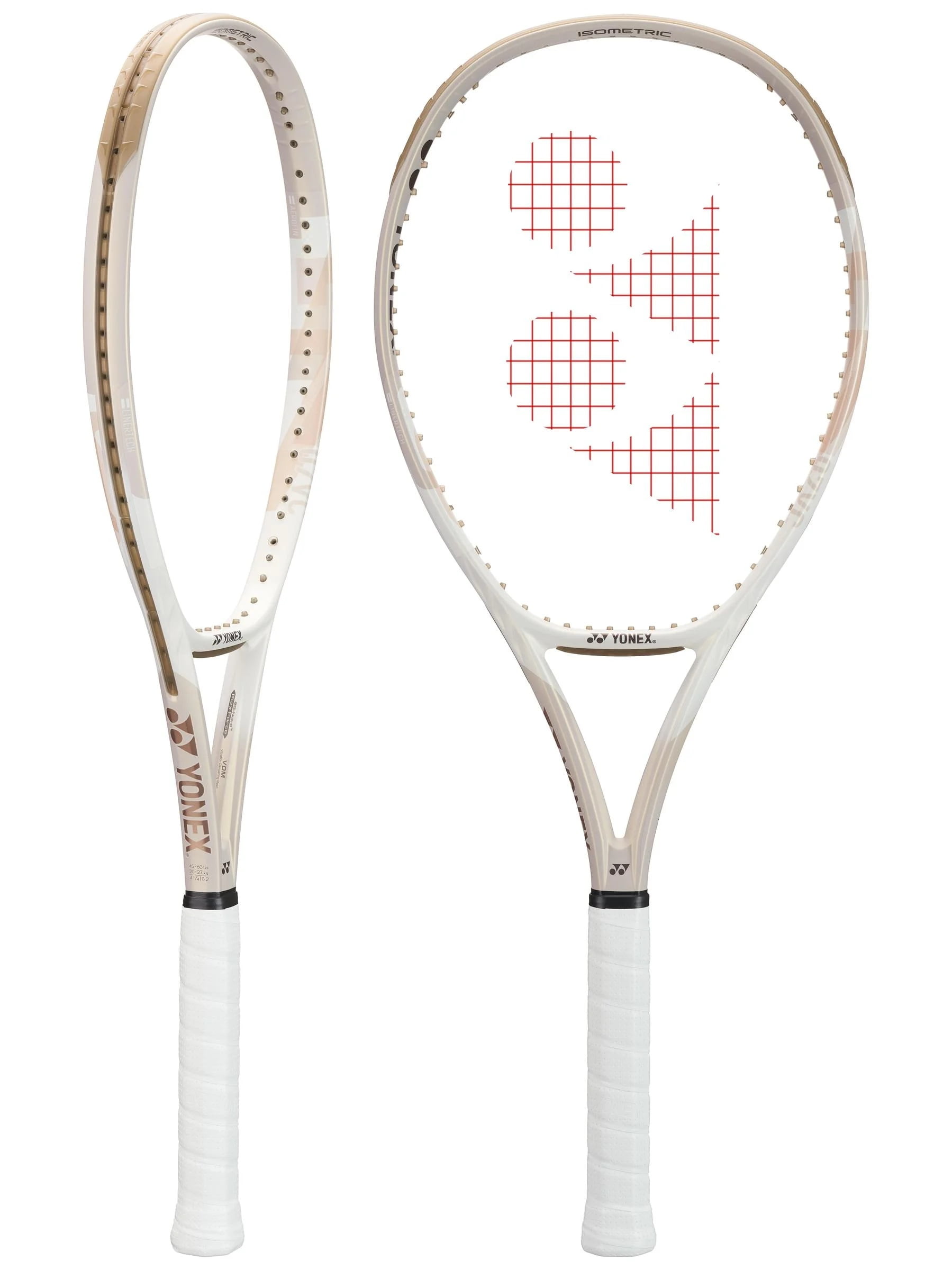 Yonex Vcore 100 2024 Sand Beige (300g) Tennis Racquet Unstrung G2 ...