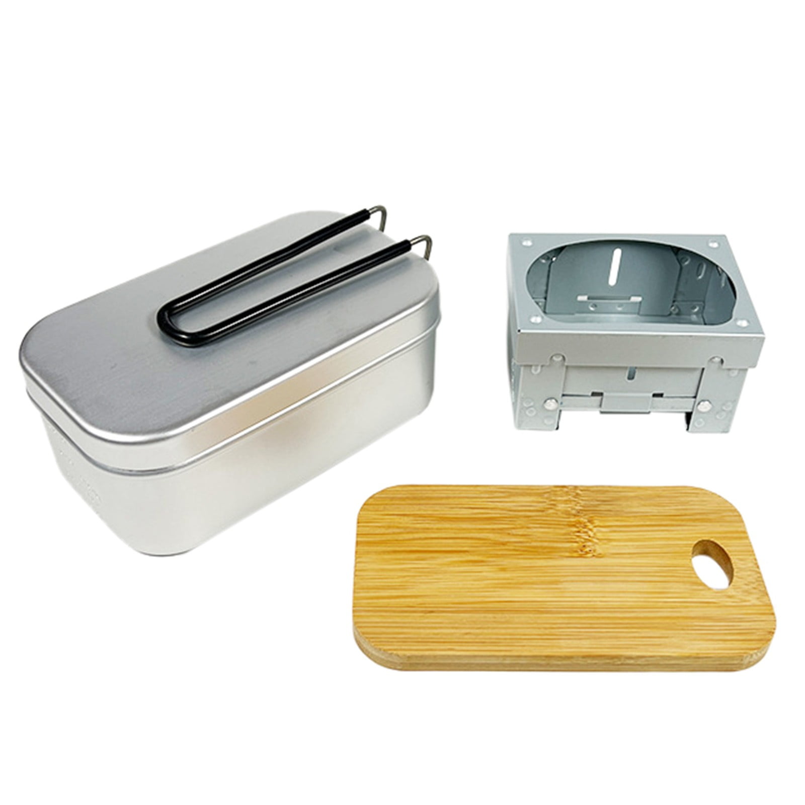 YongANs Camping Mess Kit for Outdoor Picnic Lunch Container Bento Boxes ...