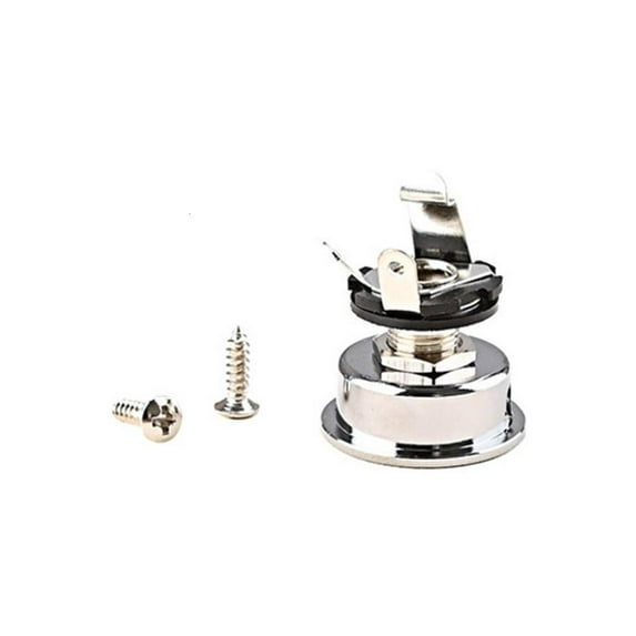 YongCo 1/4 inch Electric Guitar Output Output Jack Socket Plate with ...