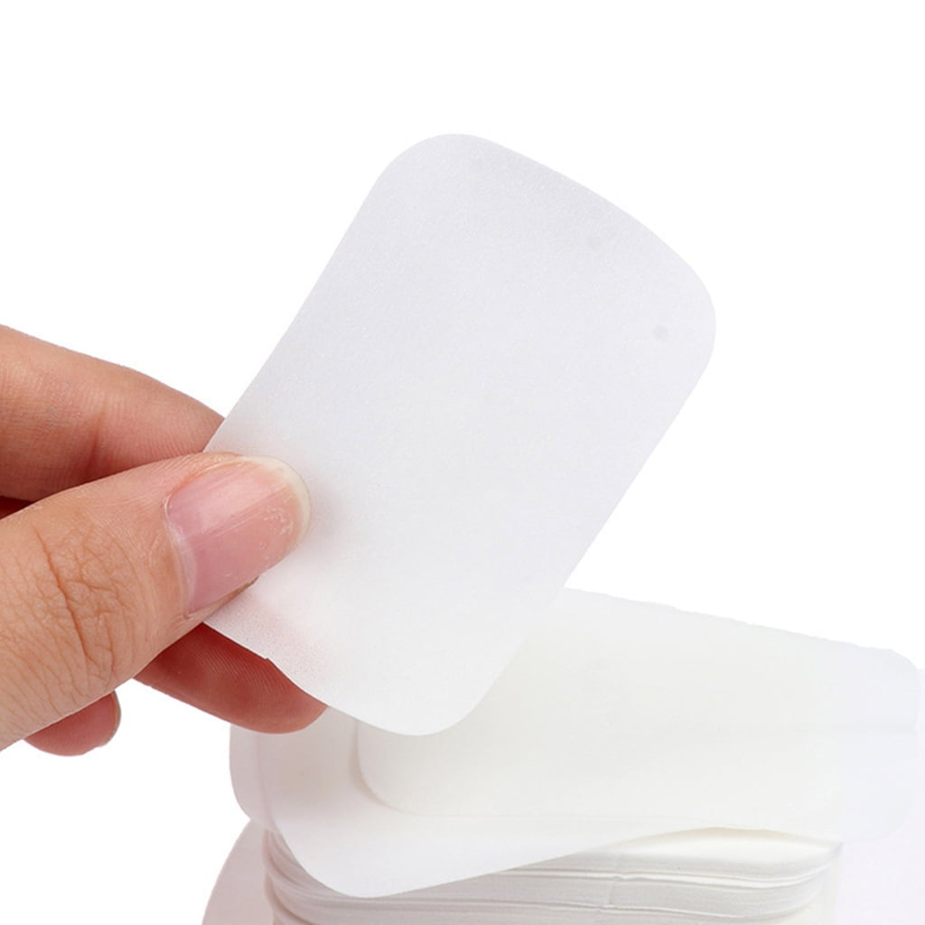 YongCo 100/200/500Pcs Portable Travel Hand Washing Paper Soap Sheets ...