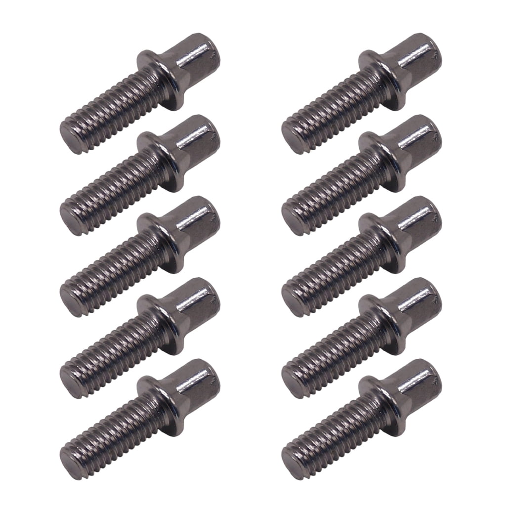 YongCo 10Pcs Drum Tension Rods Tight Screw Metal Rustproof Short Screws ...