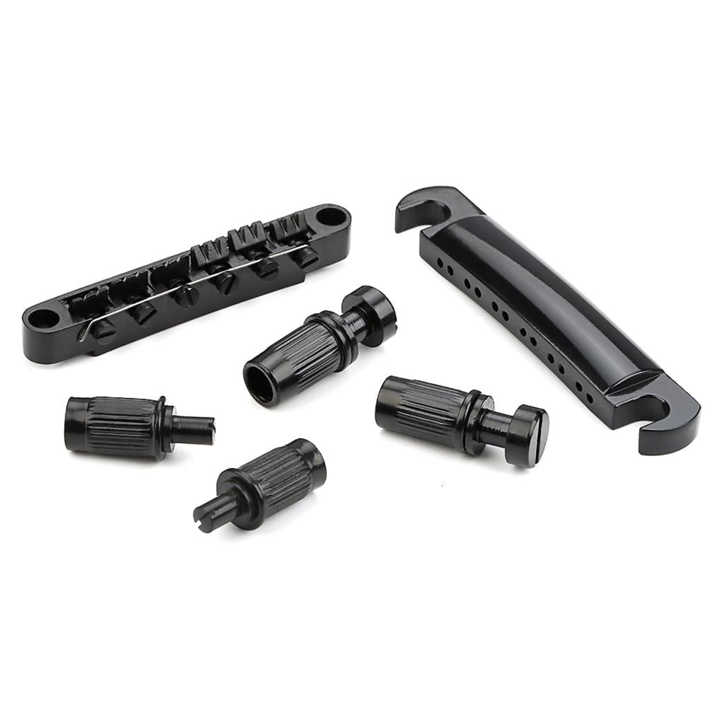 YongCo 12 String Electric Guitar Bridge Roller Saddle Bridge Tailpiece ...