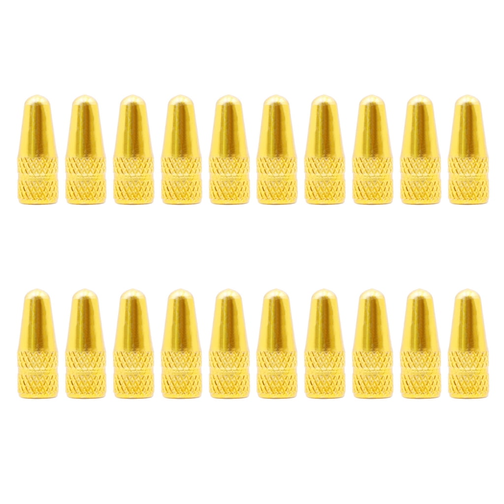 YongCo 20pcs Leak Resistant Bike Tire Valves Covers Sealing Bike Tire ...