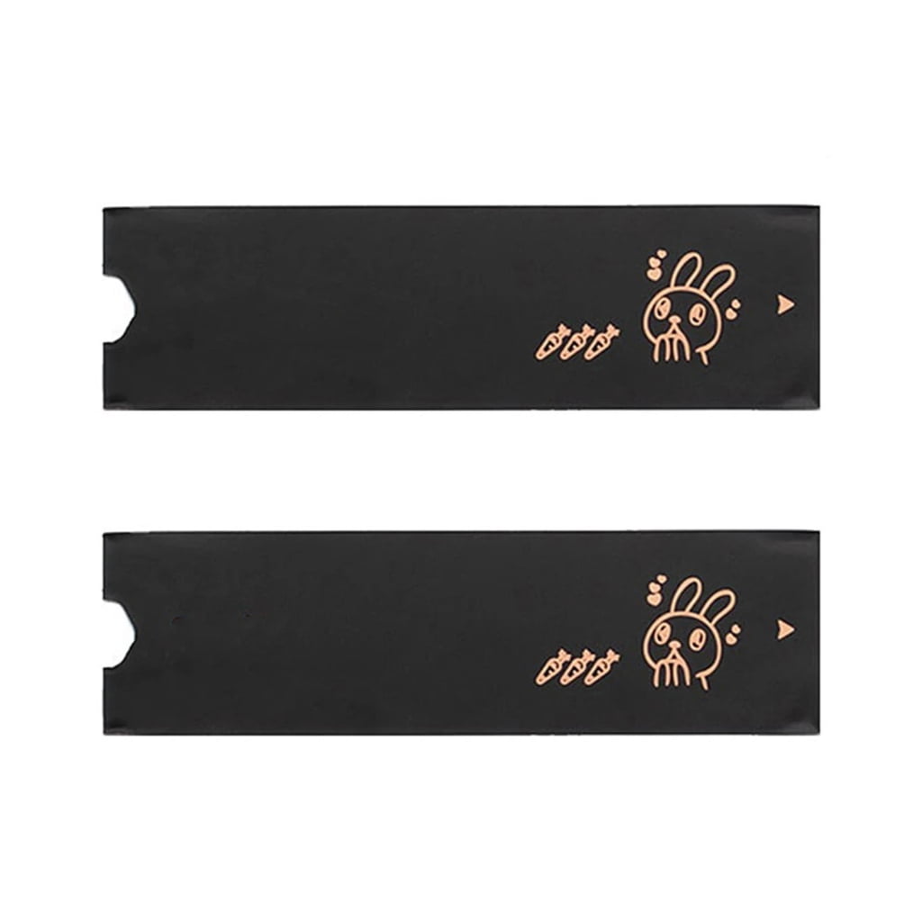 YongCo 2Pcs M.2 NVMe Heatsink M.2 PCIE NVME 2280 Coating Full Copper ...