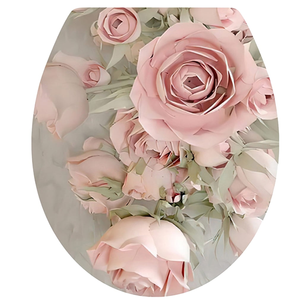 YongCo 3D Printed View Toilet Stickers Decal Art Decor Commode Sticker Bathroom Decoration WC ...