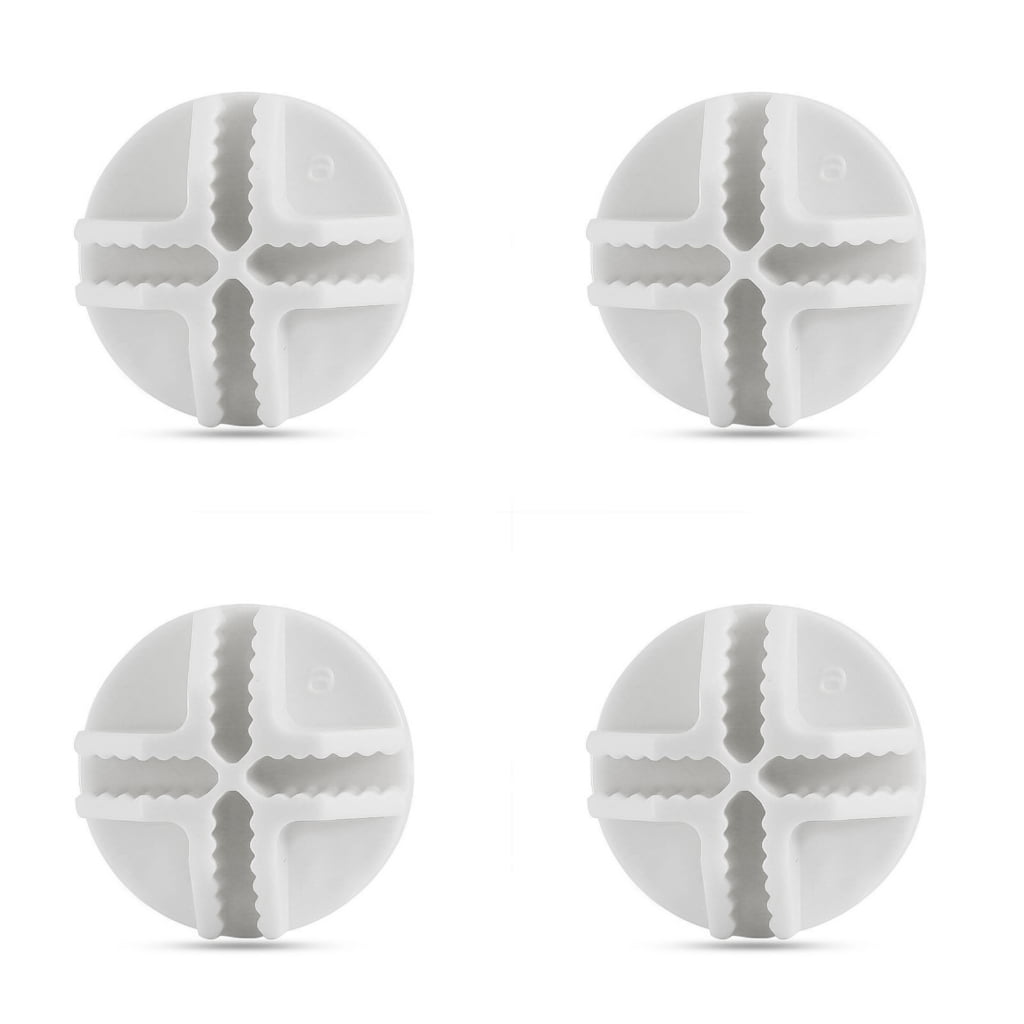 YongCo 4 Pieces Sturdy and Resin Materials Connectors Home Accessory ...
