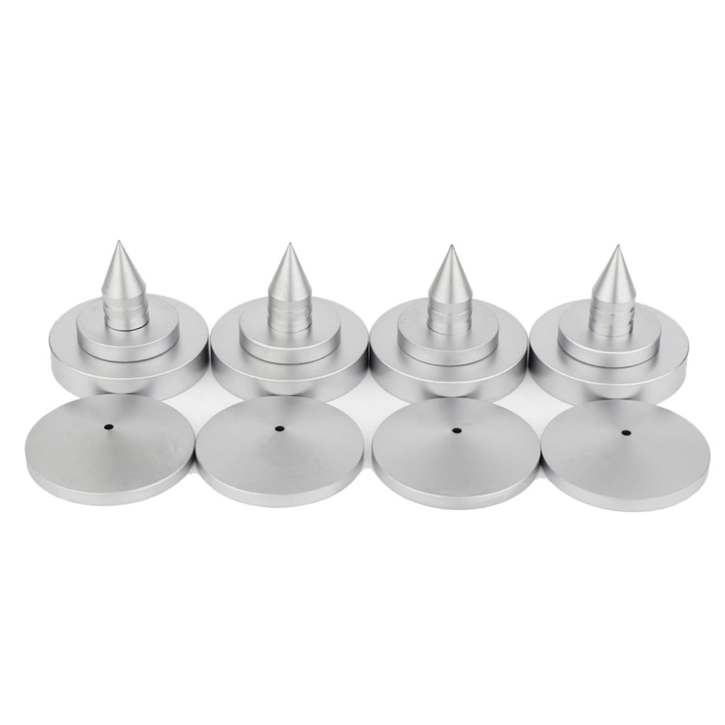 YongCo 4Pcs Brass Speaker Spikes Subwoofer Amplifiers Turntable ...