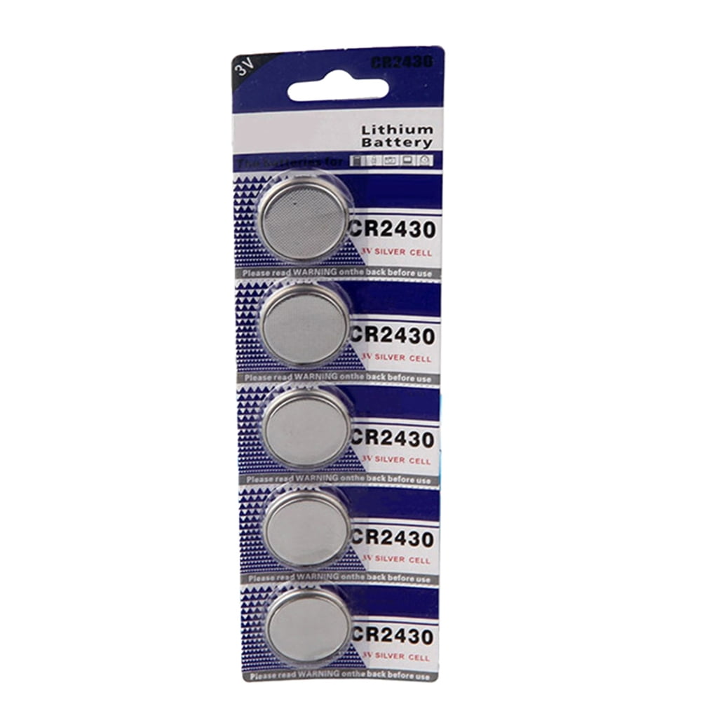 YongCo 5/10pc CR2430 Button Cell Batteries Coin Cells Battery Suitable for Remote Devices ...