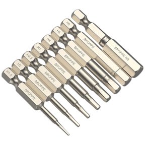 Allen Wrench Hex Bit Set - Railer 2 Inch Impact Driver 20pc Hex Bit Set ...