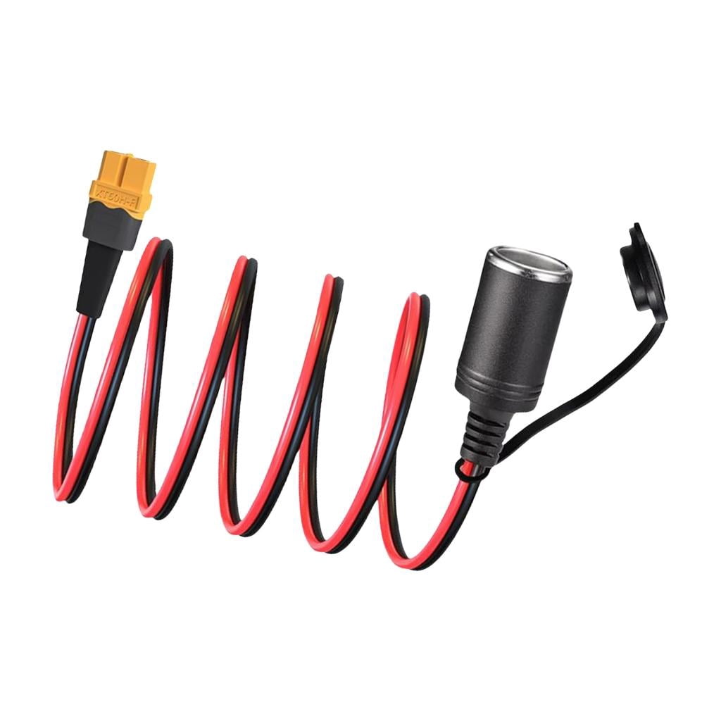 YongCo 50/150cm XT60i Female Connector to Car Socket Outlet Female Port ...