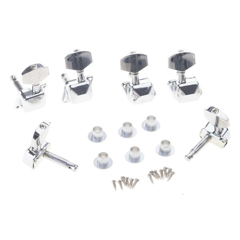 YongCo 6Pcs Metal Guitar Tunings Key Machine Head String Tuners ...
