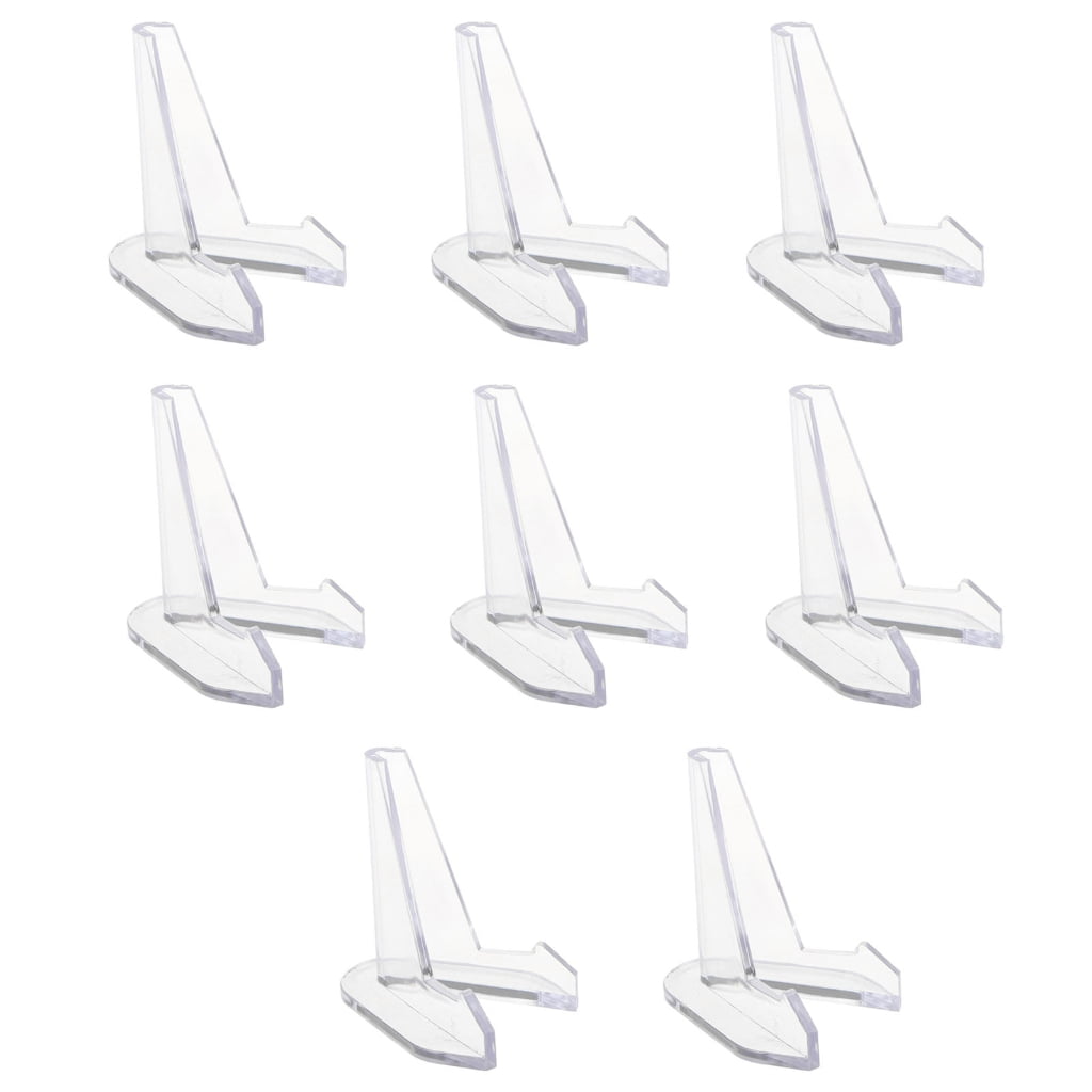 YongCo 8Pcs Clear Acrylic Coin Display Stand Holders Commemorative ...