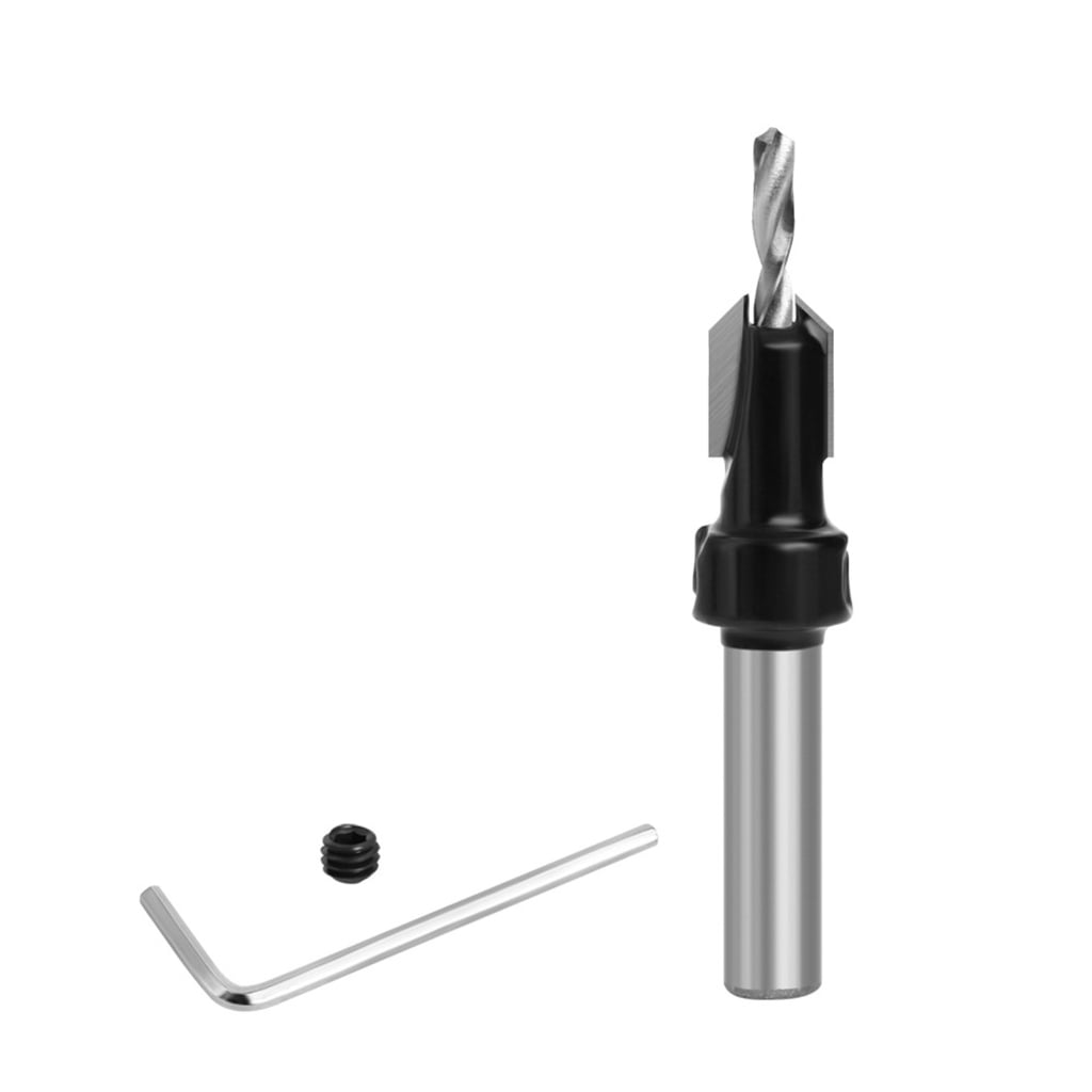YongCo 8mm/10mm Countersink Drill Bit Carpentry Drill Set Drilling ...