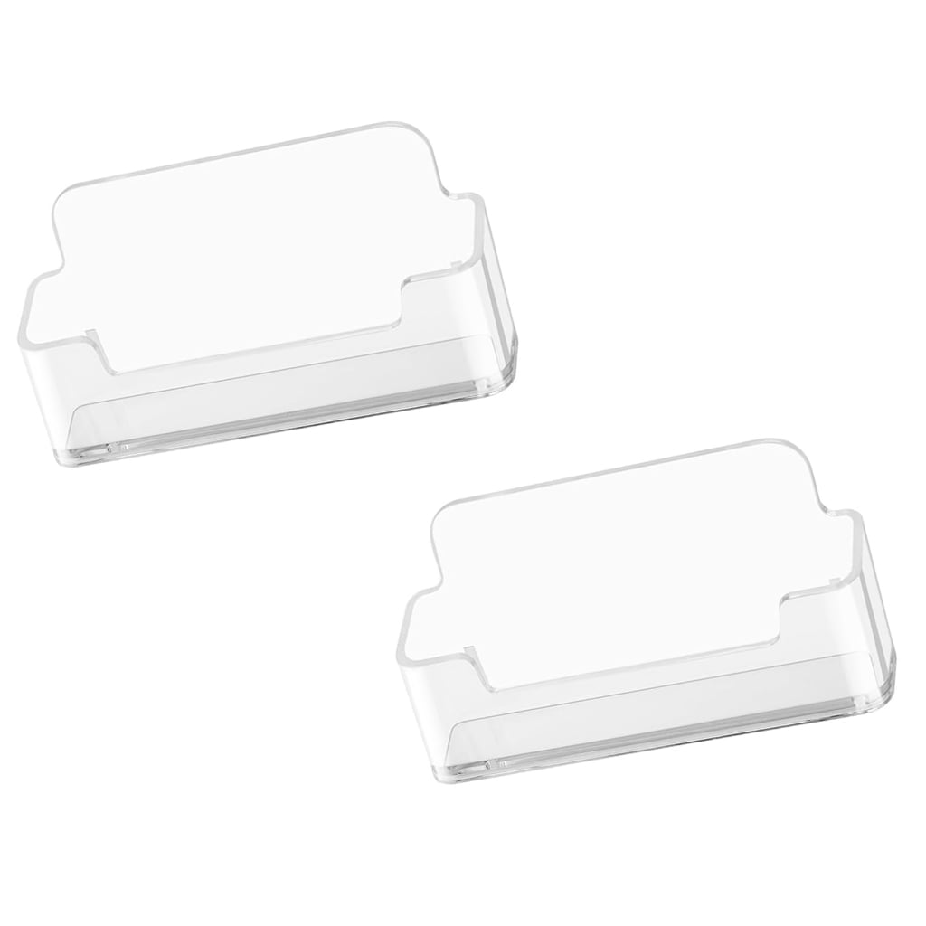 YongCo Acrylics Cards Stand Name Card Display Stand Desk Card ...