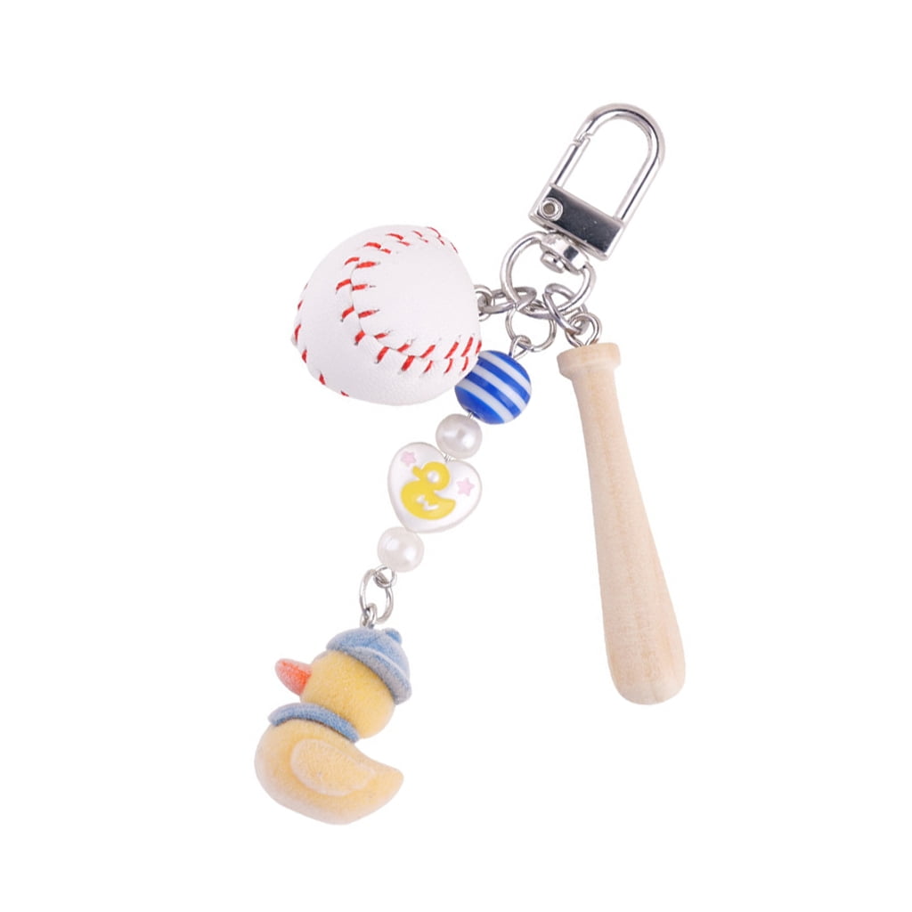 YongCo Adorable Yellow Duck Keychain Sturdy Materials For Students And ...