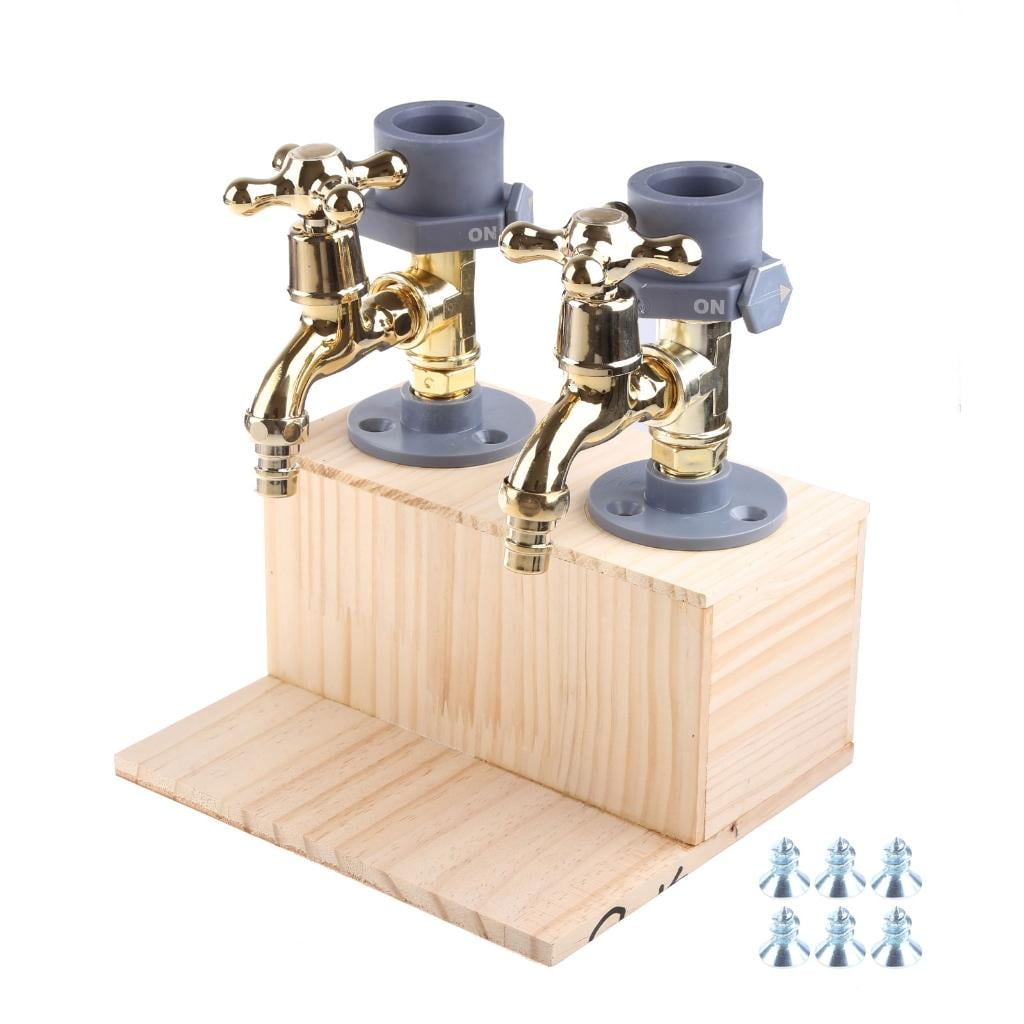 YongCo Bar Tools Wooden Faucet Drinker Liquor Alcohol Whiskey Wood ...