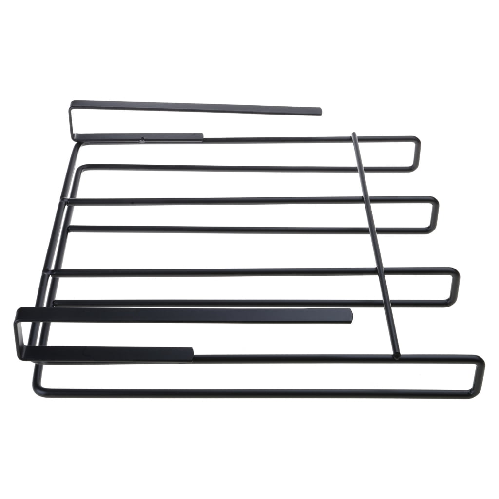 YongCo Black/White Metal Kitchen Rack Functional Storage Rack for ...