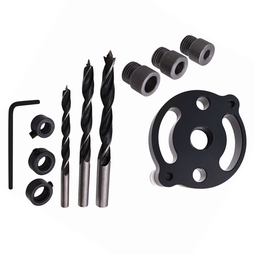 YongCo Centering Doweling Jig Locator Dowel Jig Kits 6mm 8mm 10mm Drill ...