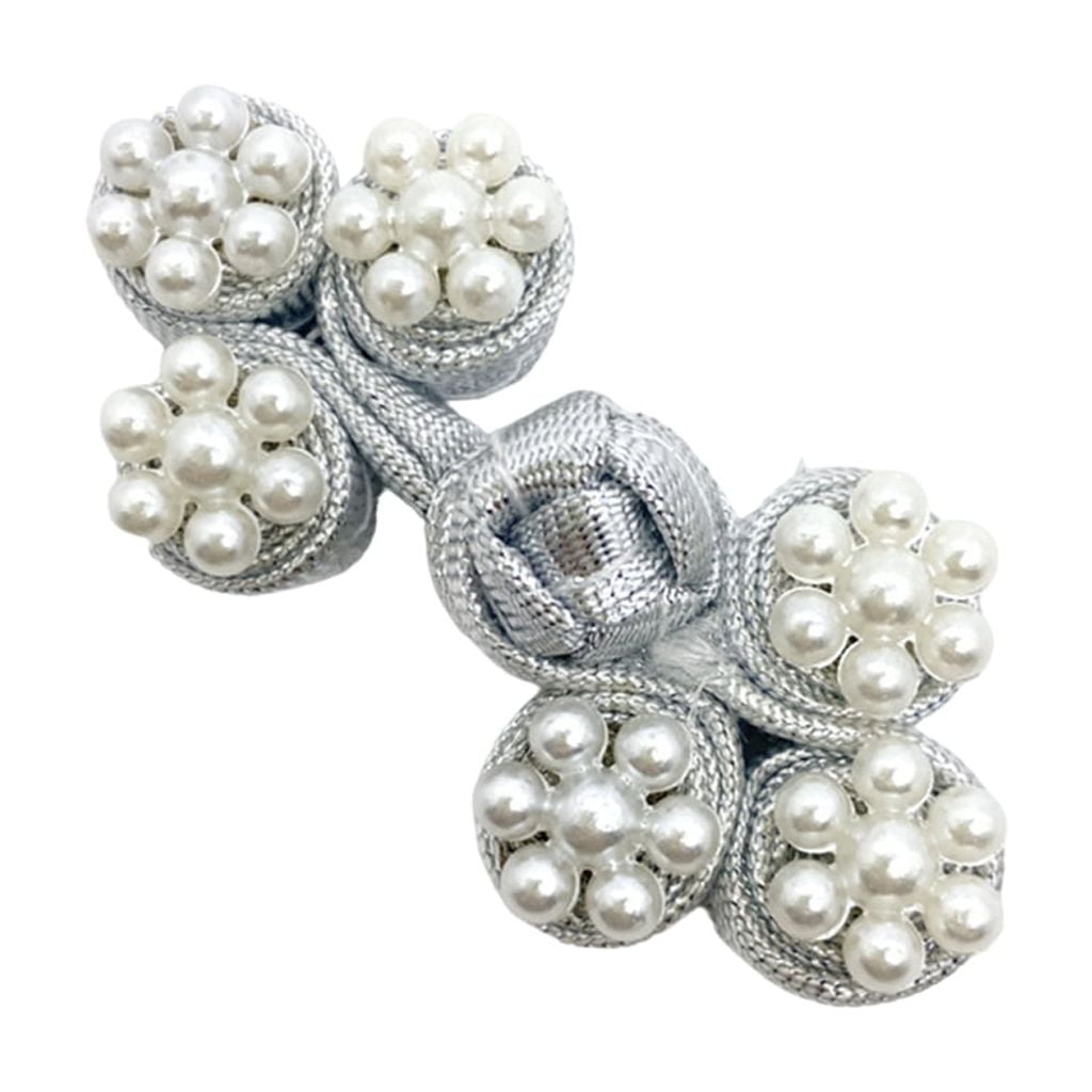 YongCo Chinese Frog Buttons Cheongsam Sewings Fasteners Handmade Beaded ...